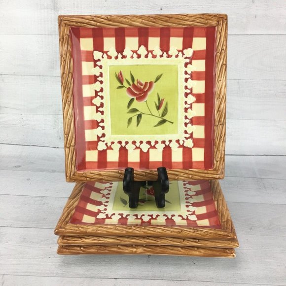 Kelly Paulk | Dining | Kelly Paulk Silvestri Handcrafted Embossed ...